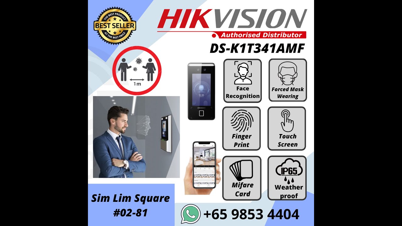 DOOR ACCESS WIRE GUIDE HIKVISION FACIAL RECOGNITION READER ...