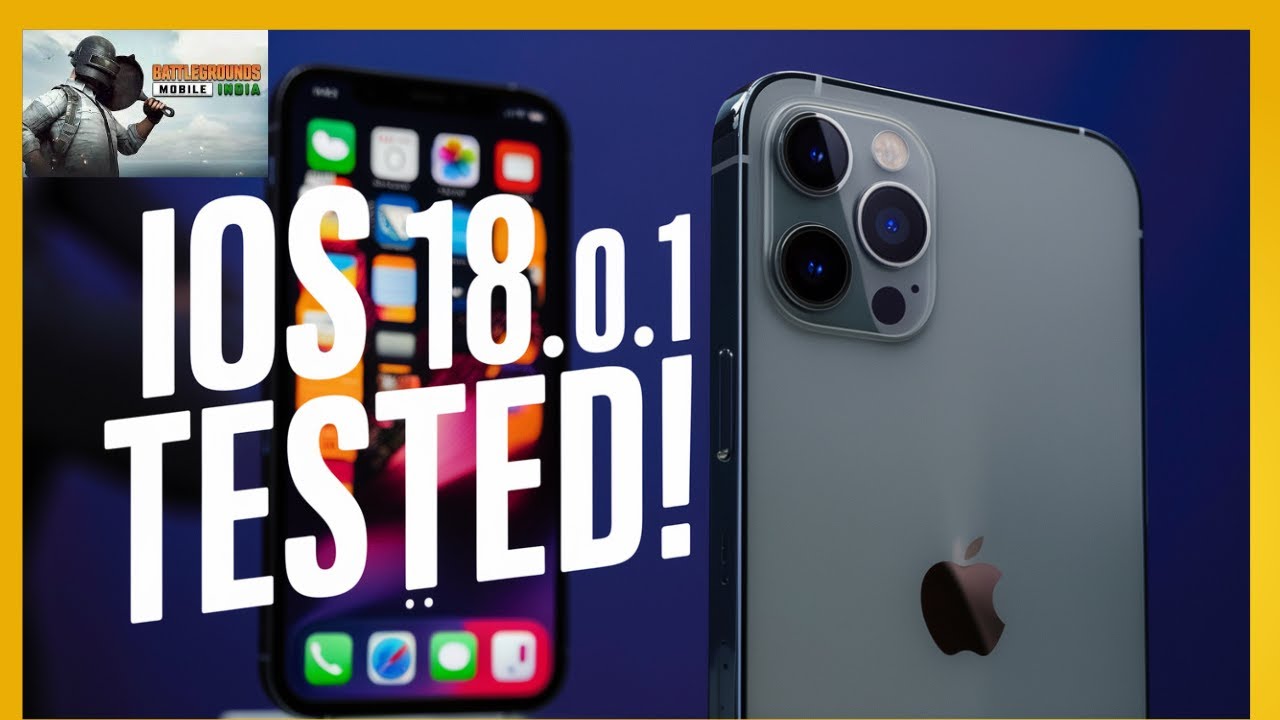 IPhone 12 Pro Max iOS 18.0.1 BGMI HDR + Extreme Gameplay Performance ...