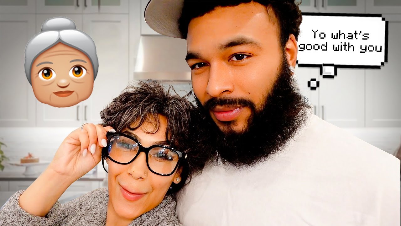 ACTING LIKE A GRANDMA 👵🏽 TO SEE HOW MY BOYFRIEND REACTS (HE FELT ...