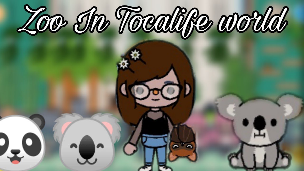 Zoo in Toca world(Gliter Toca) - YouTube