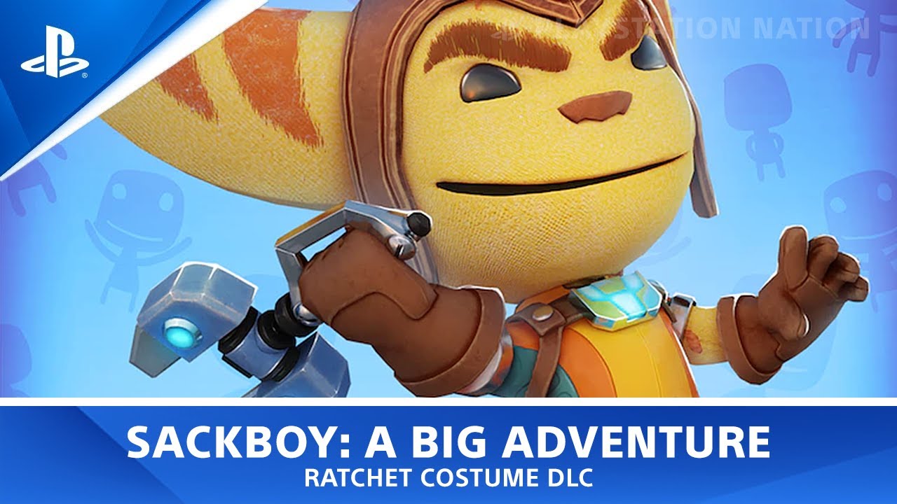 Sackboy: A Big Adventure - Ratchet Costume DLC - YouTube