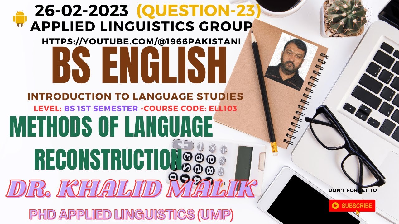 Methods of Language reconstruction - YouTube