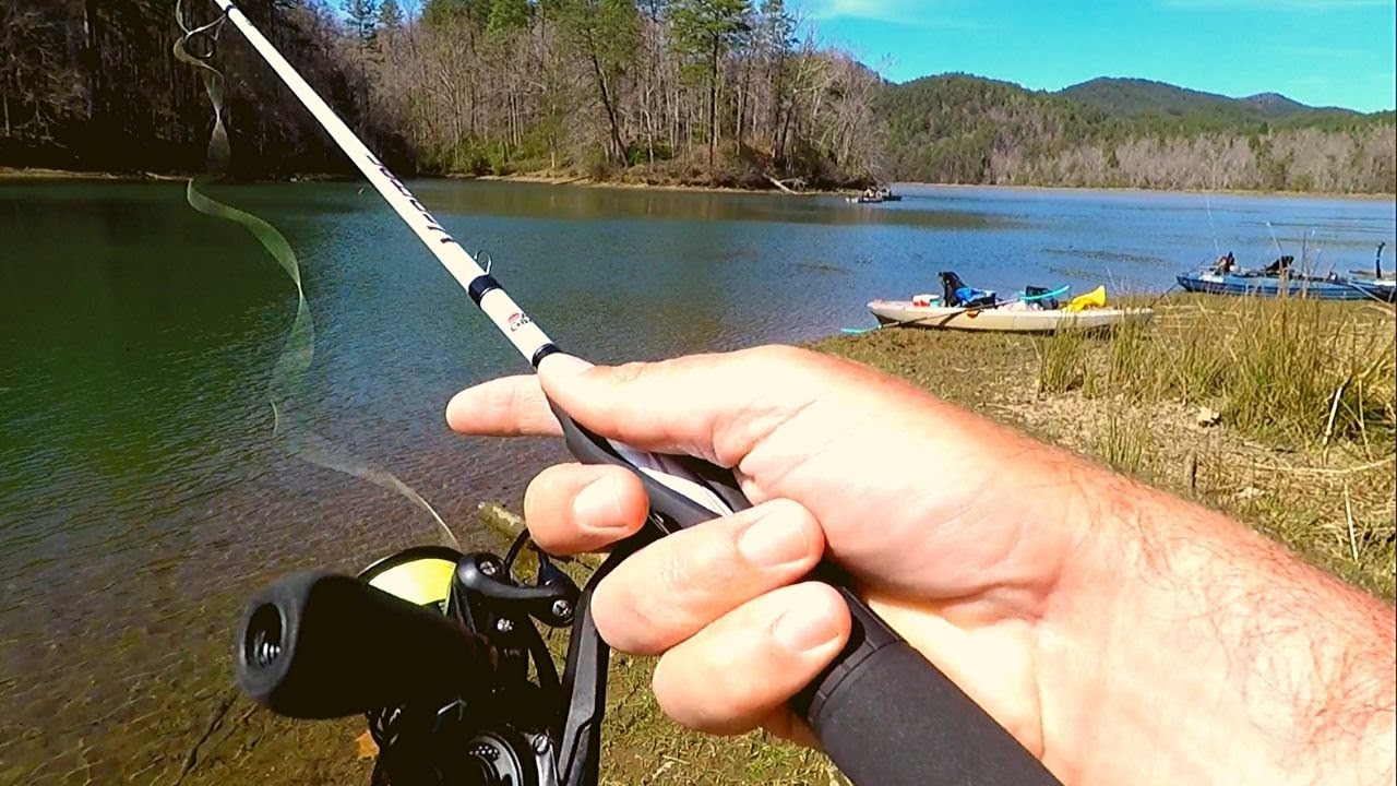 Mountain Lake Fishing for Perch (Jumbo Caught) - YouTube