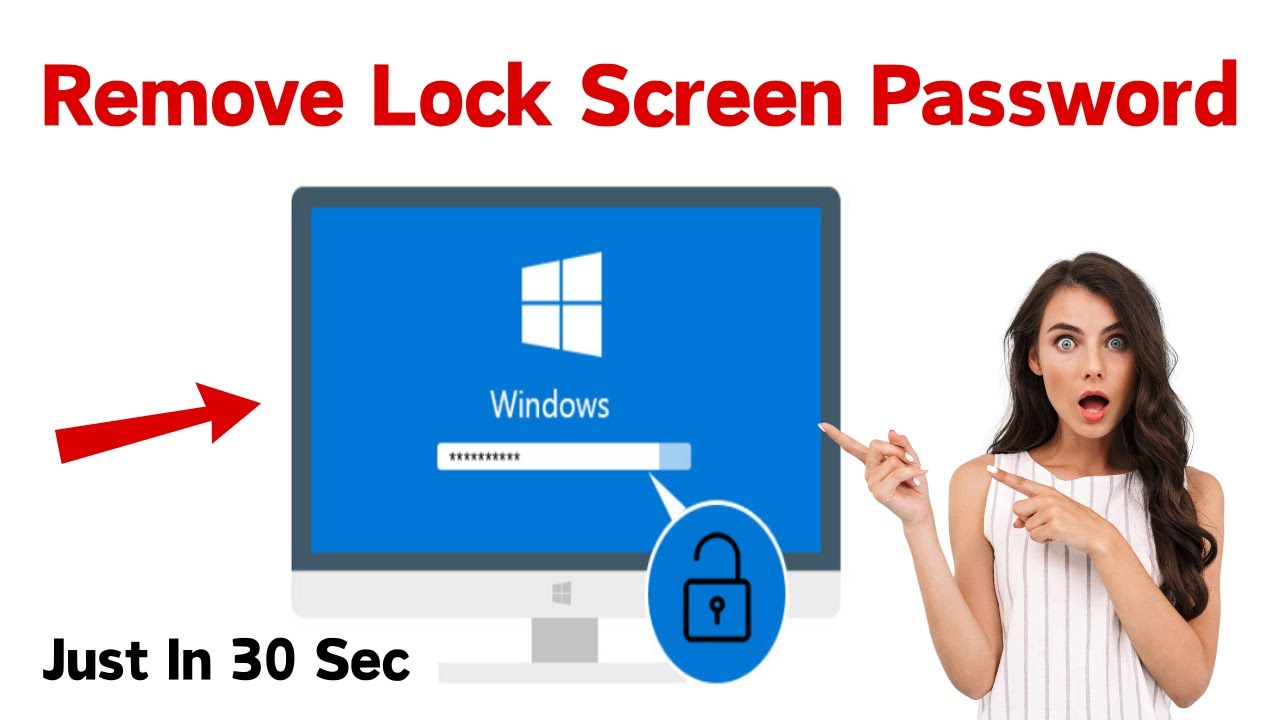 The EASIEST Way to Remove Lock Screen Password on Windows 10 - YouTube