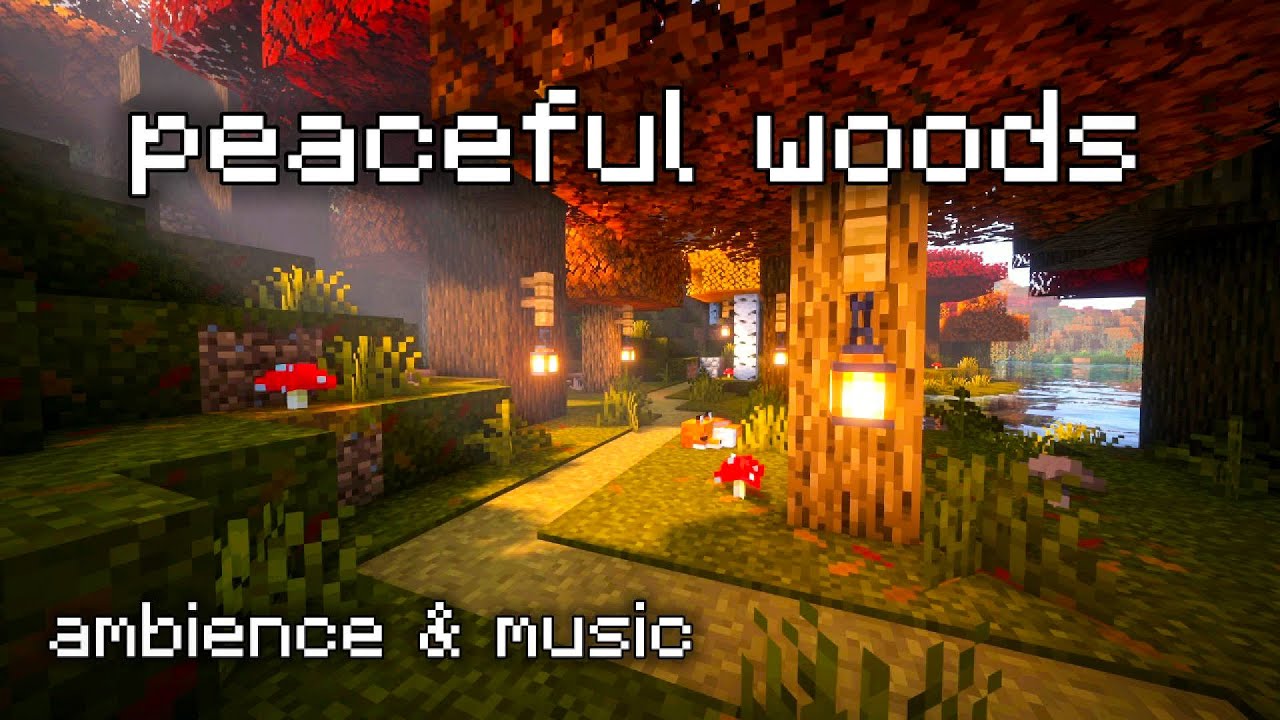 Minecraft Peaceful Autumn: Relaxing Music & Forest ASMR - YouTube