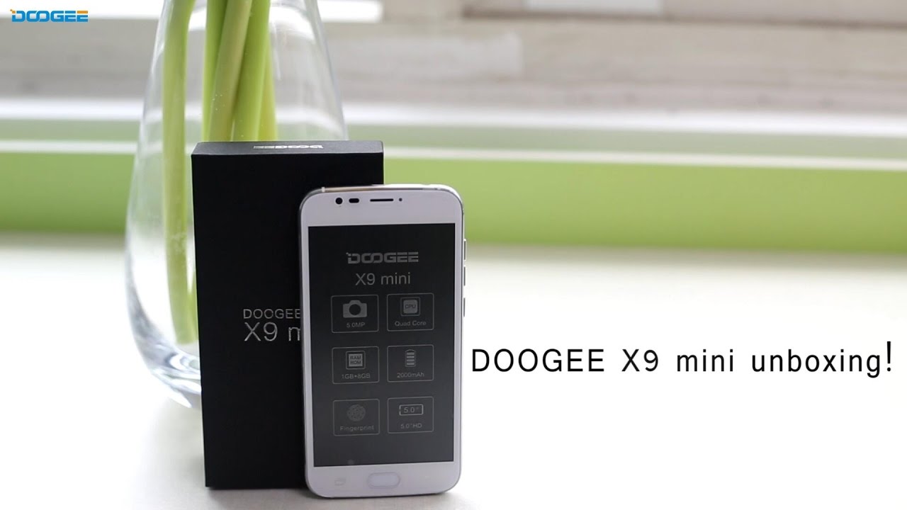 DOOGEE X9 mini unboxing! - YouTube