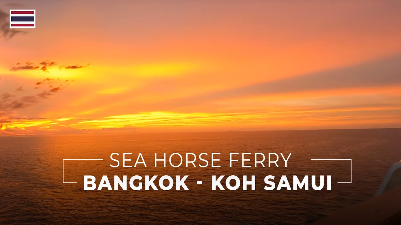 Bangkok to Koh Samui Seahorse Ferry | Should We Call the Police? [2024 ...