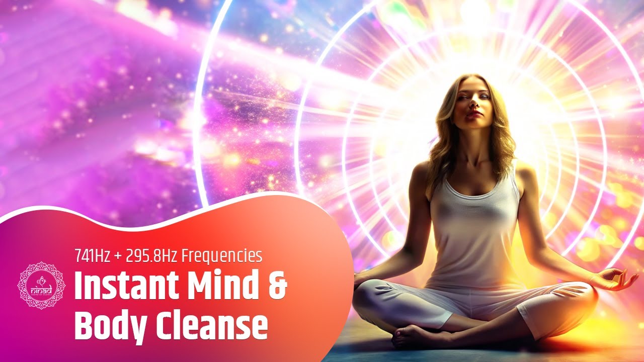 Instant Mind & Body Cleanse | 741Hz + 295.8Hz Frequencies for Mental ...