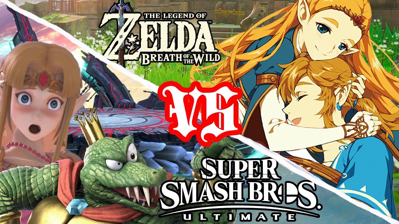 Smash Bros. Ultimate VS Zelda: Breath of the Wild - YouTube