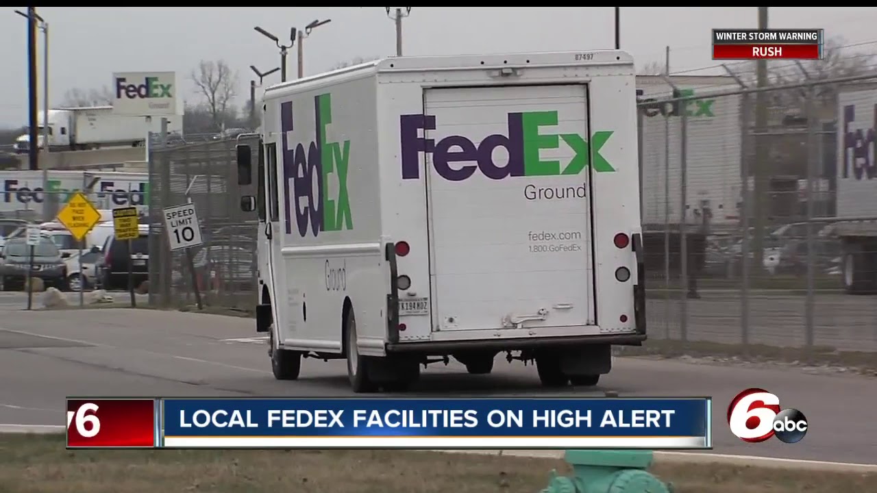 Local FedEx hubs on high alert after explosions - YouTube