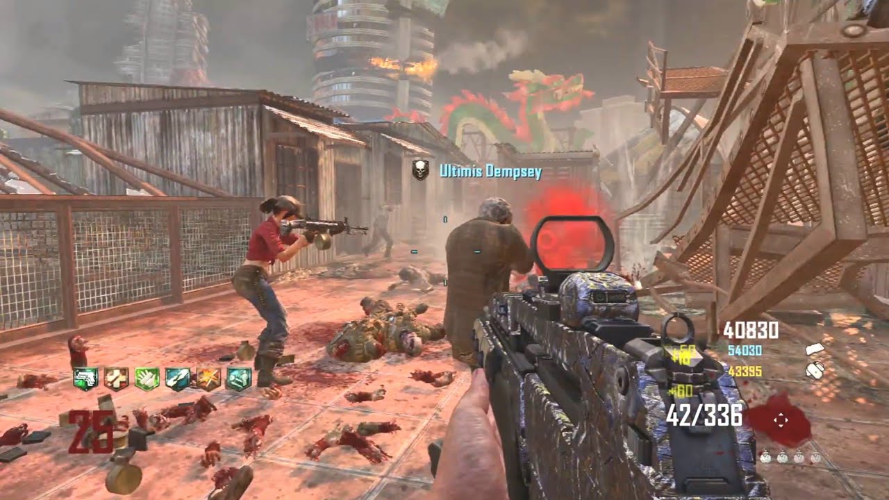 DIE RISE - THE ULTIMIS SQUADS #11 | BLACK OPS 2 ZOMBIES GAMEPLAY NO ...