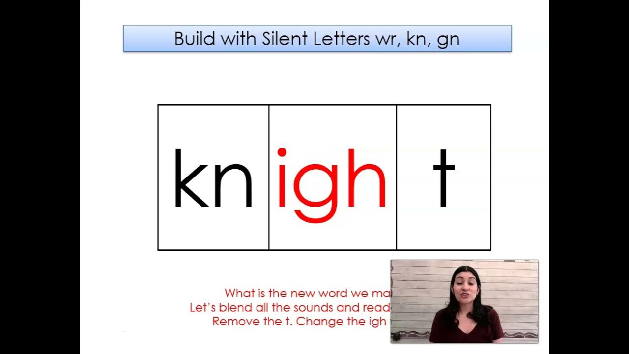 Silent Letters: wr. kn, gn - YouTube