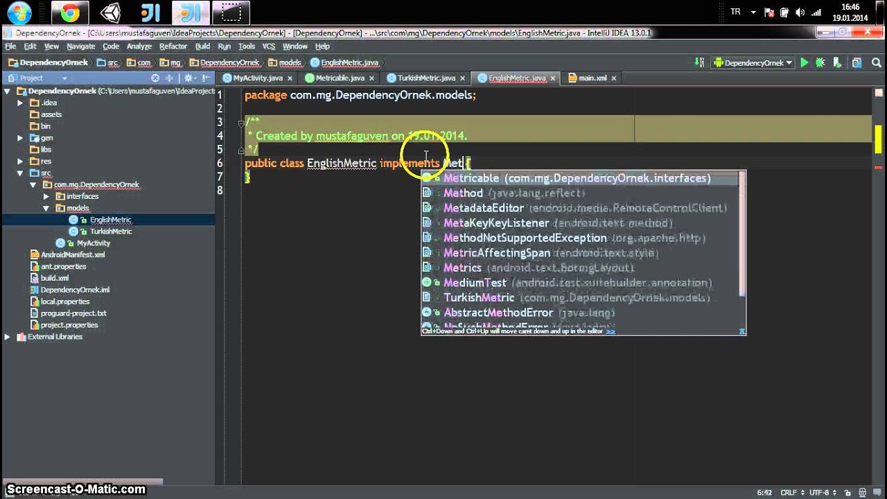 Solid Dependency Inversion Principle On Android Turkish Tutorial 4080