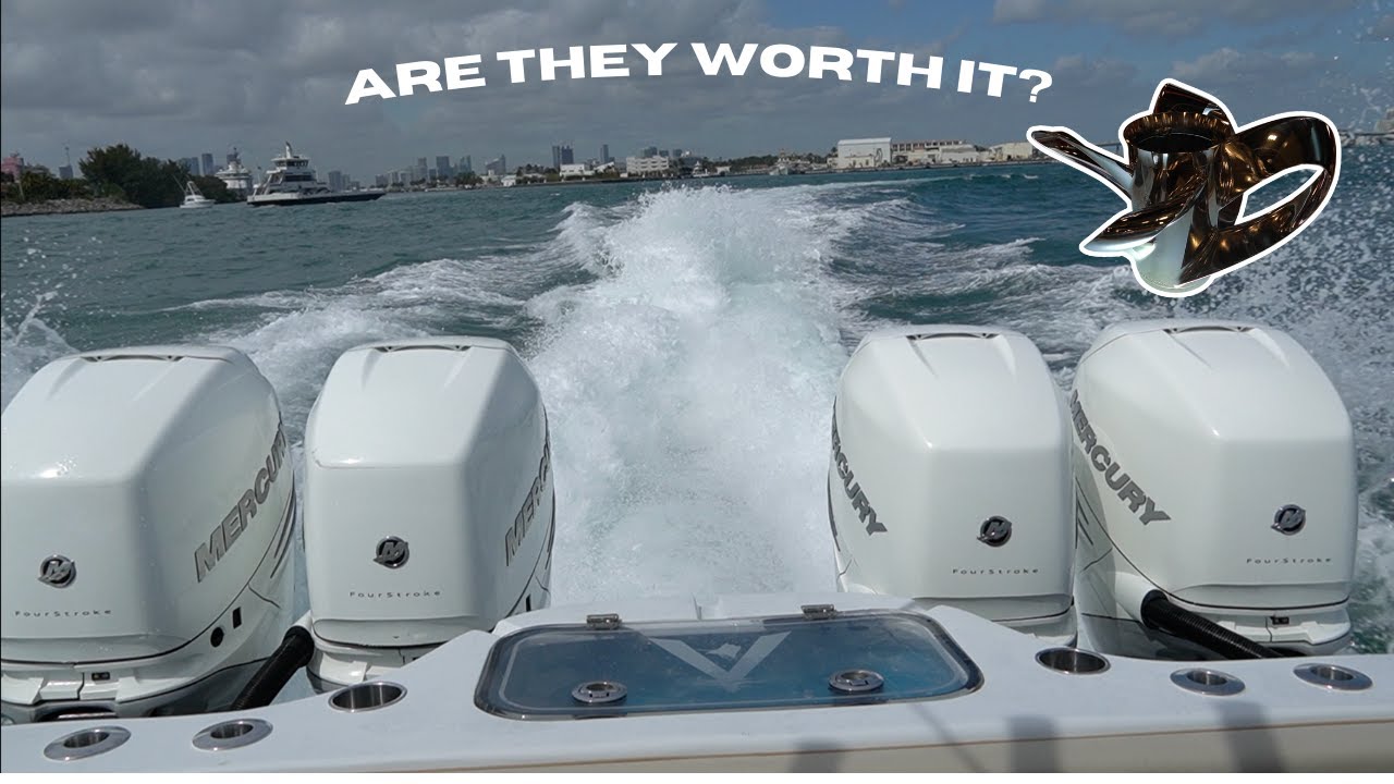 SEA TRIAL WITH THE NEW SHARROW PROPS | Best Props on the Market ...