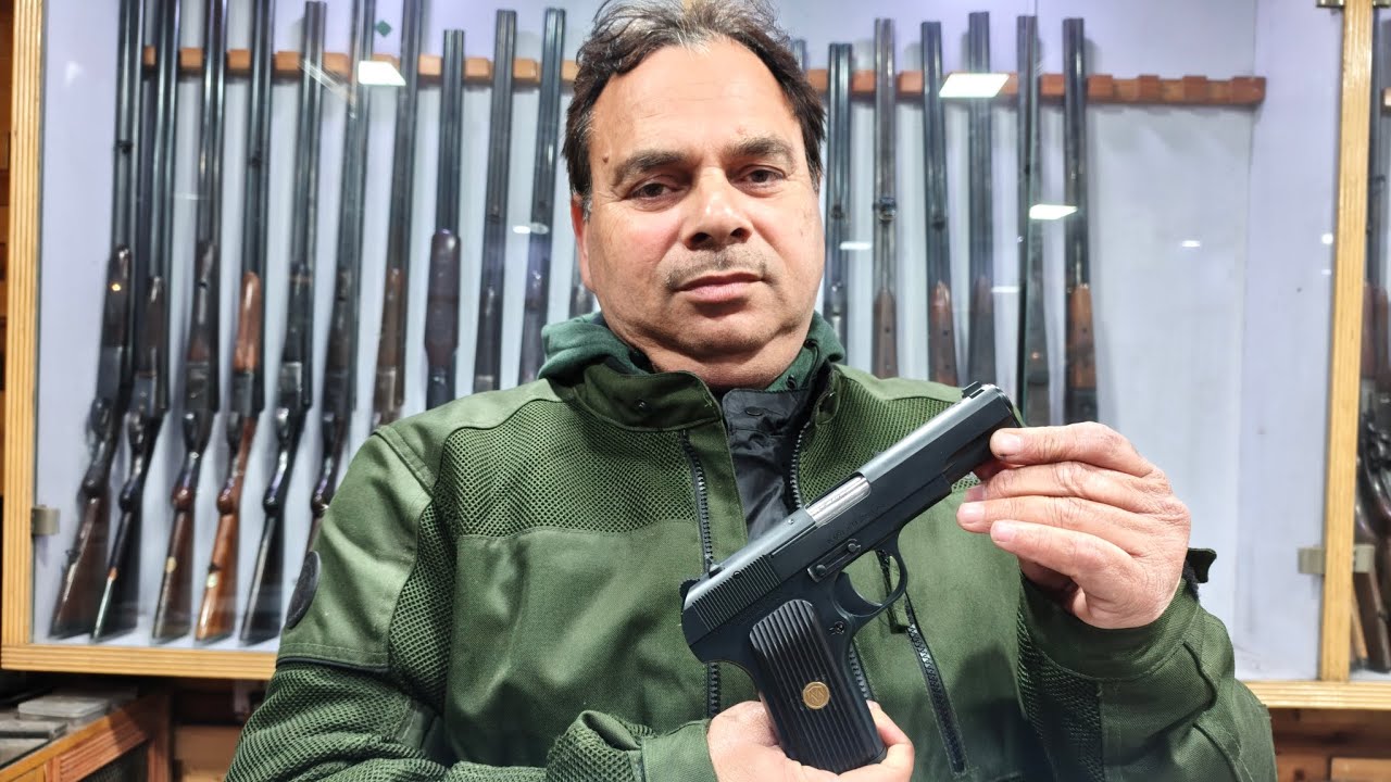 MSD Falcon 7.62 Pistol | Indian Made .30 Bore Semi-Automatic Handgun ...