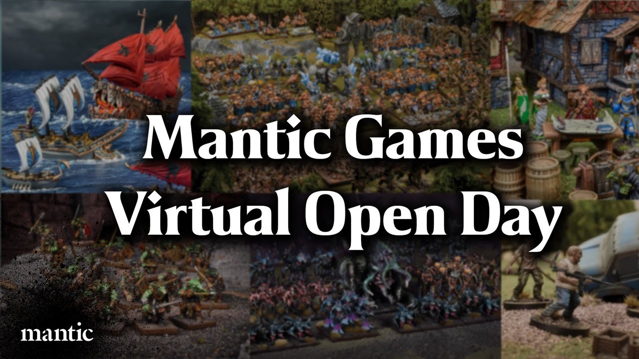 Mantic Virtual Open Day! - YouTube