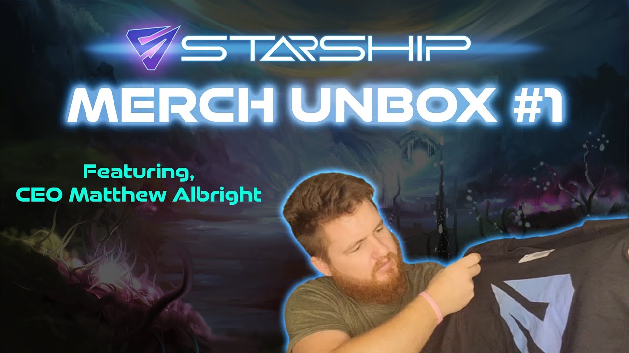 StarShip Merch Unbox #1, with CEO Matthew Albright #DeployStarShip ...