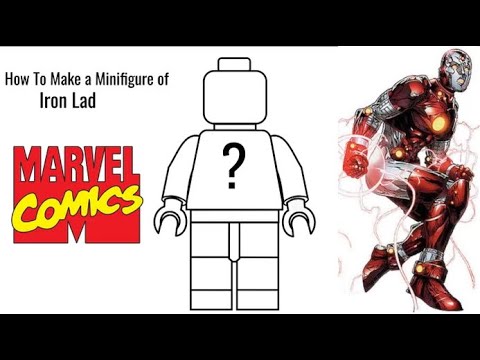 How to make a minifigure of Iron Lad - YouTube