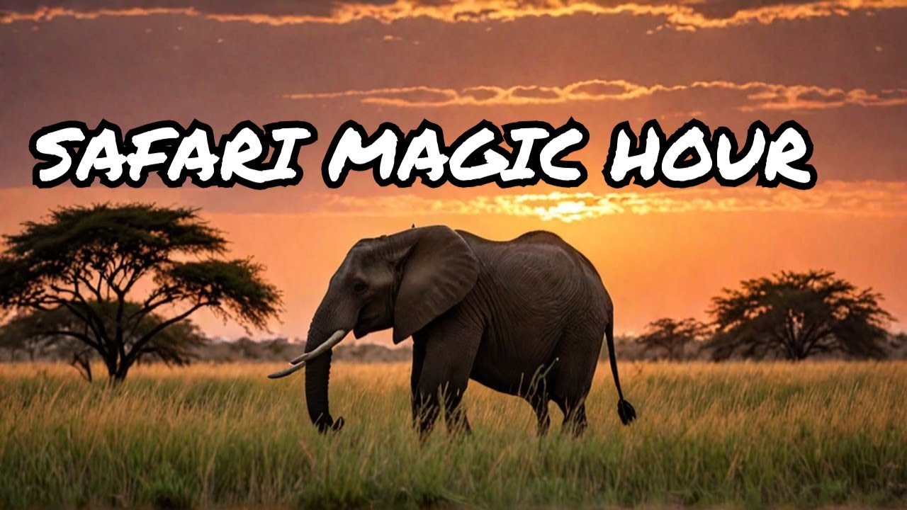 153|The Most Magical African Safari Sunset - YouTube