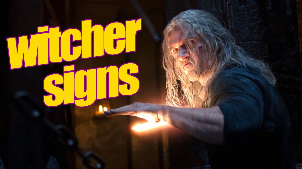 What are the Witcher Signs? - YouTube