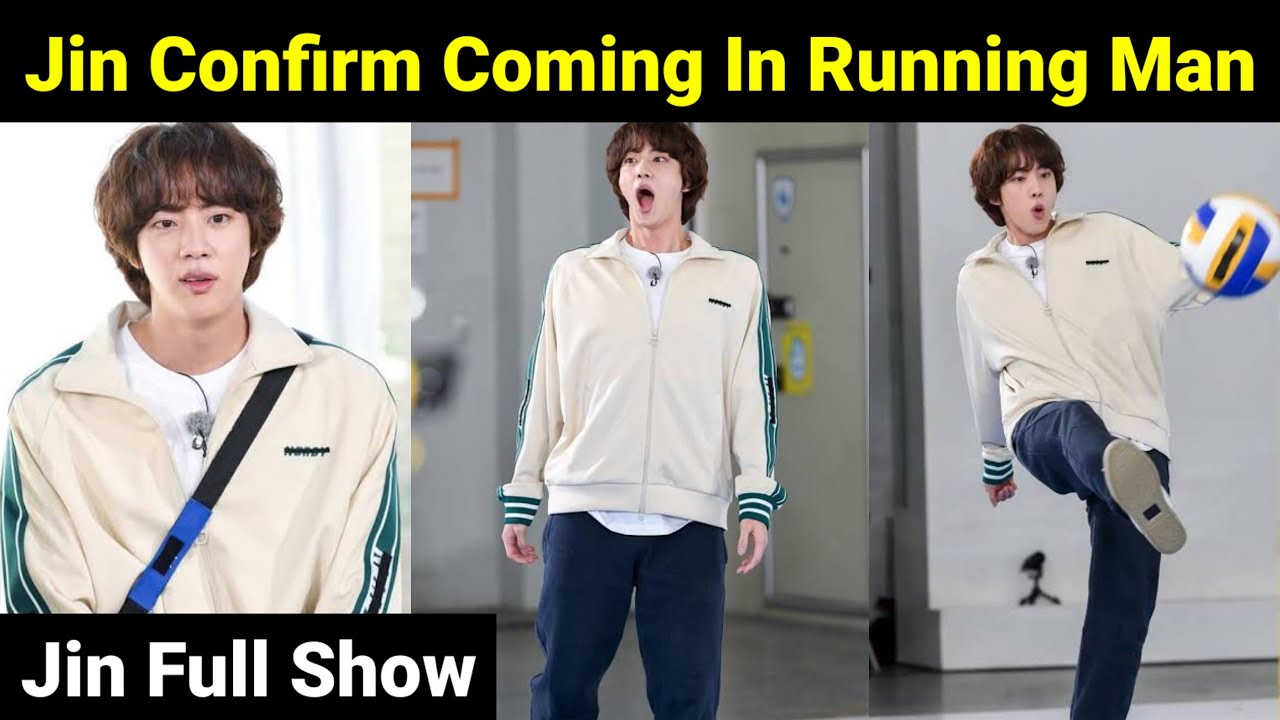 Jin Confirm Coming In Running Man | Jin Finally Coming - YouTube