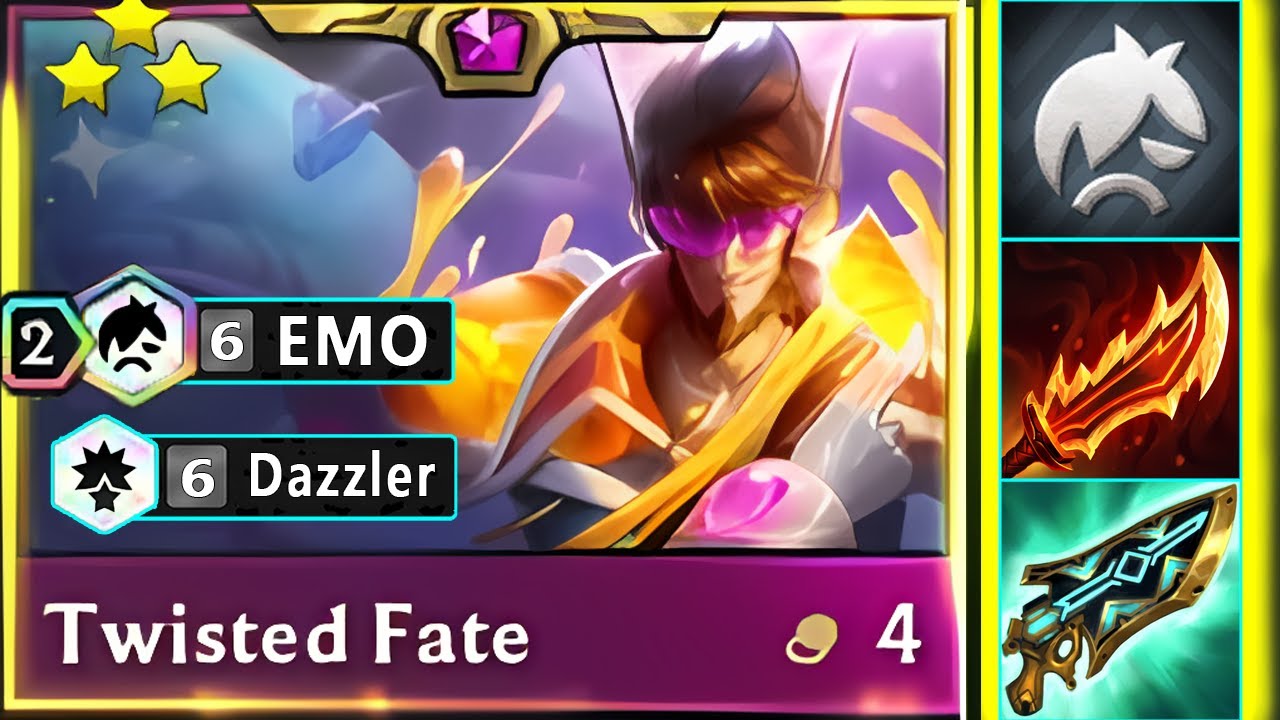 6 Emo Twisted Fate ⭐⭐⭐ Prints Infinite Cards 6 Dazzler Twisted Fate