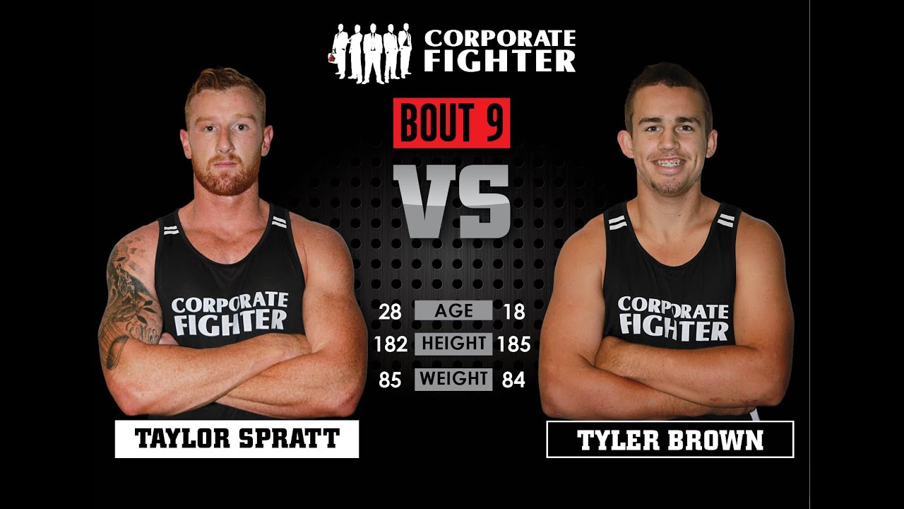 Corporate Fighter - Taylor Spratt vs Tyler Brown - YouTube