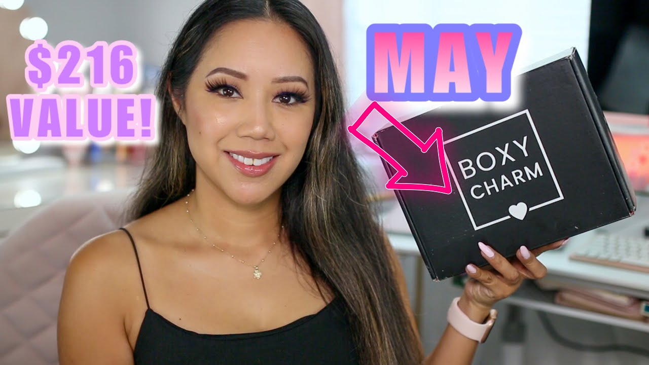 MAY BOXYCHARM BASE BOX UNBOXING - MAY BOXYCHARM $25 BASE BOX UNBOXING ...