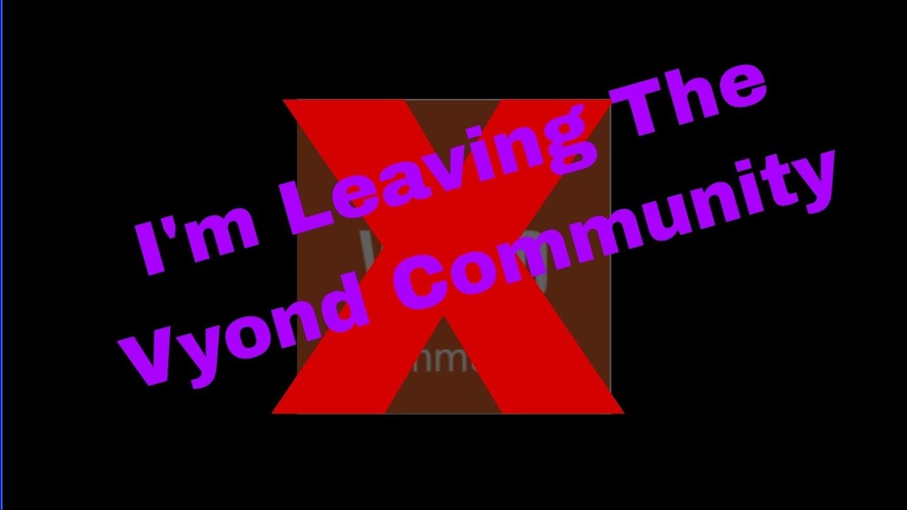 I'm leaving The Vyond Community for Good! - YouTube