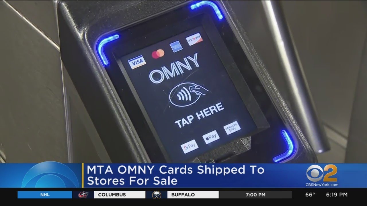 MTA OMNY Cards Shipped To Stores For Sale - YouTube