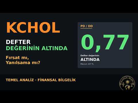 KCHOL Defter Değerinin Altında — Fırsat mı, Yanılsama mı? | Koç Holding NAD İskontosu Tam Analiz
