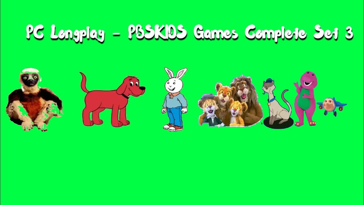 PC Longplay - PBSKIDS Games Complete Set 3 - YouTube