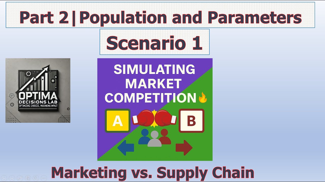 Part 2: Scenario 1 – ABM Population & Parameters | AnyLogic - YouTube
