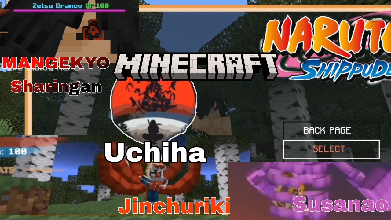 Naruto Shippuden mod for mcpe|1.19+|shinobi drip add-on Minecraft pe ...