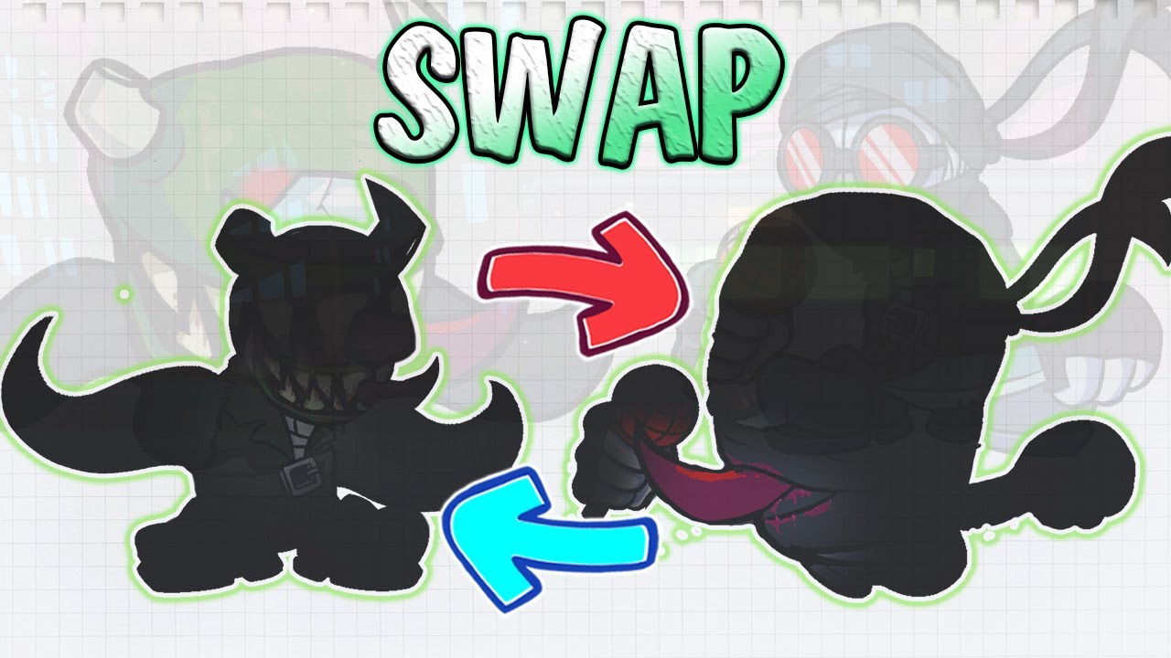 Impostor Green + Accelerant Hank [FNF Merge of characters, Swapping ...