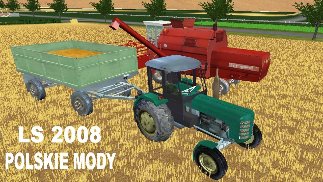 FARMING SIMULATOR 2008 😱 KIEDYŚ TO BYŁO 😱 POLSKIE MODY 😍 ŻNIWA JAK ...