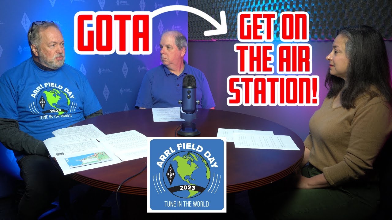 How to Get On the Air from an ARRL Field Day GOTA Station - YouTube