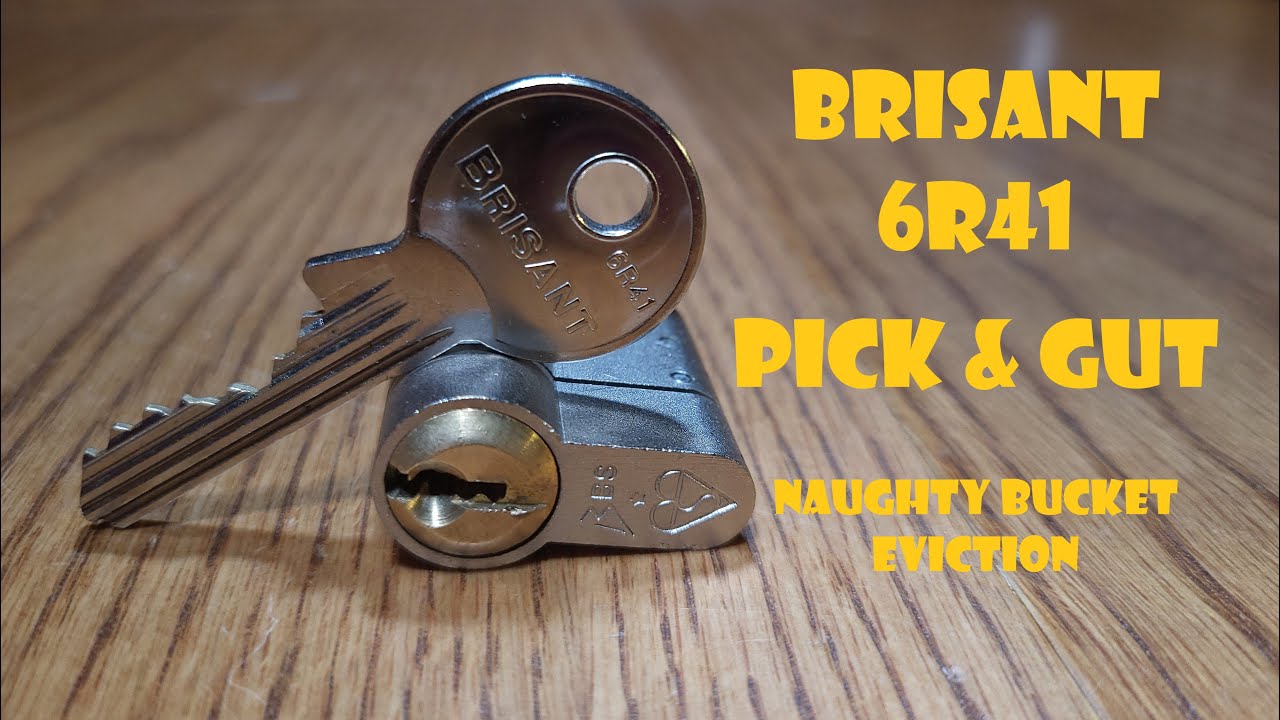 Brisant 6R41 Pick and Gut - Sharp Counter-milling & Serrated Pins Joy ...