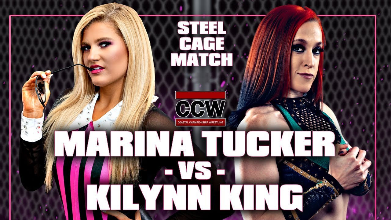 FULL MATCH - Marina Tucker Vs. KiLynn King - Steel Cage Match: CCW Bash ...