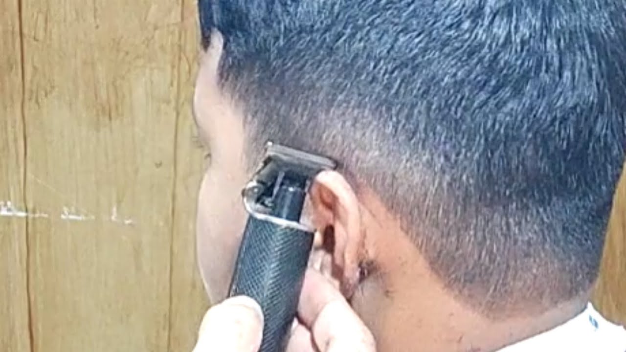 cara potong rambut cepat dan hasilnya rapi - YouTube