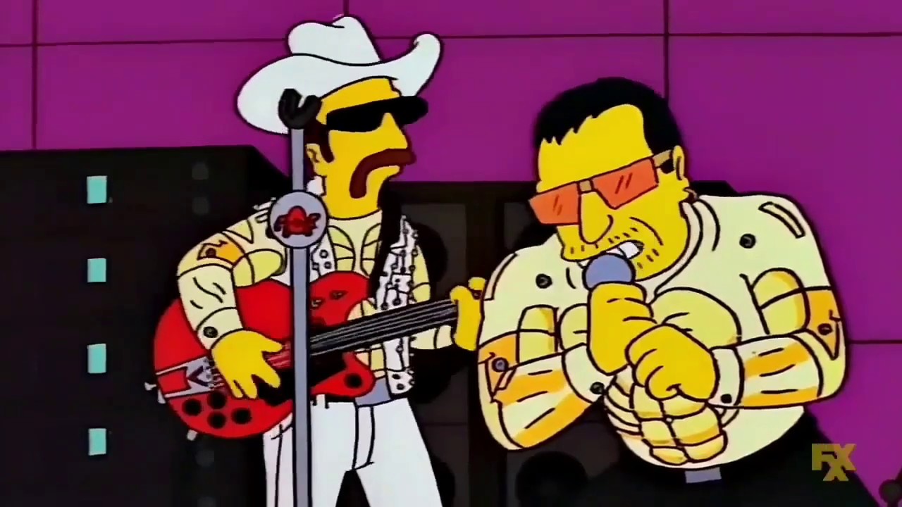 U2 en Los Simpson - Ayúdame Bono! - YouTube