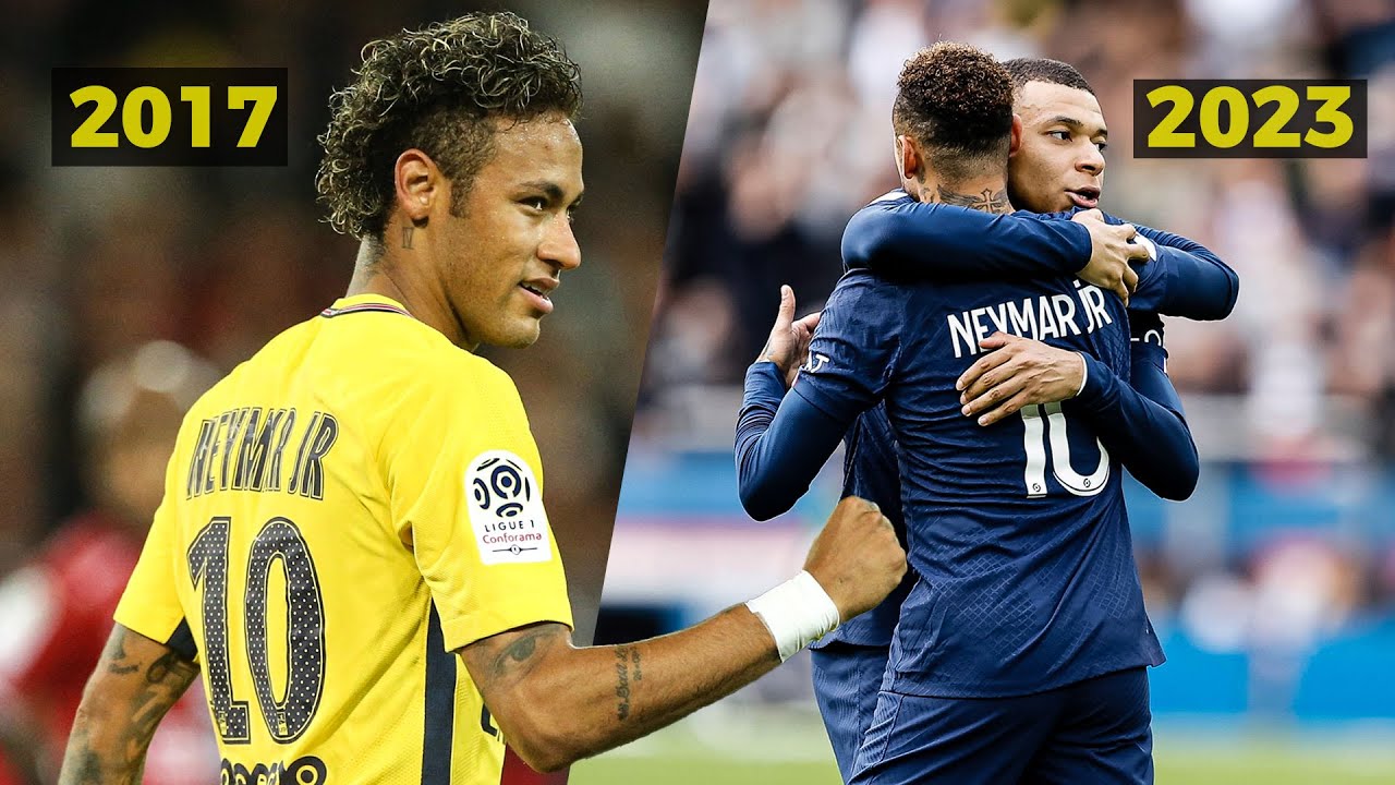 Neymar's First & Last Game for PSG - YouTube