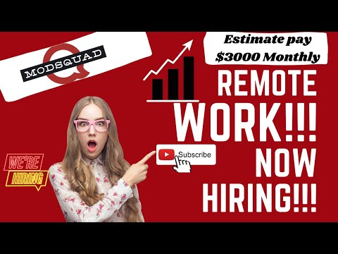 WORK FROM HOME!! ModSquad remote Agents!!! Phone Ticket Email Chat Customer Support # ...