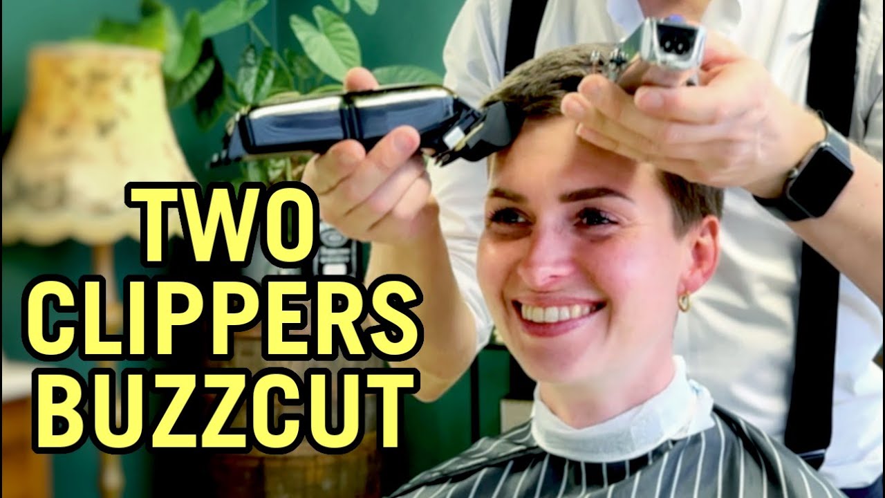 Buzzcut Transformation: Model's New Look - YouTube