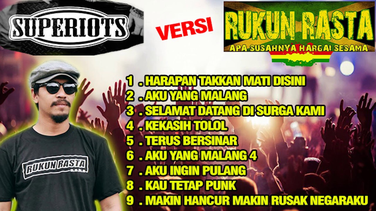 SUPERIOTS Cover RUKUN RASTA "PUNK REGGAE SKA" - YouTube