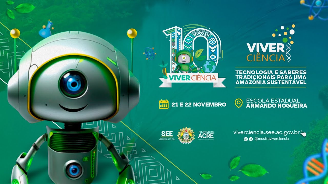 10ª MOSTRA VIVER CIÊNCIA 2024 (TARDE) - 22 DE NOVEMBRO DE 2024 - YouTube