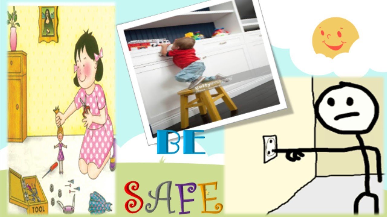 Be Alert | Be Safe I Safety Rules To Remember In House | How To Keep ...