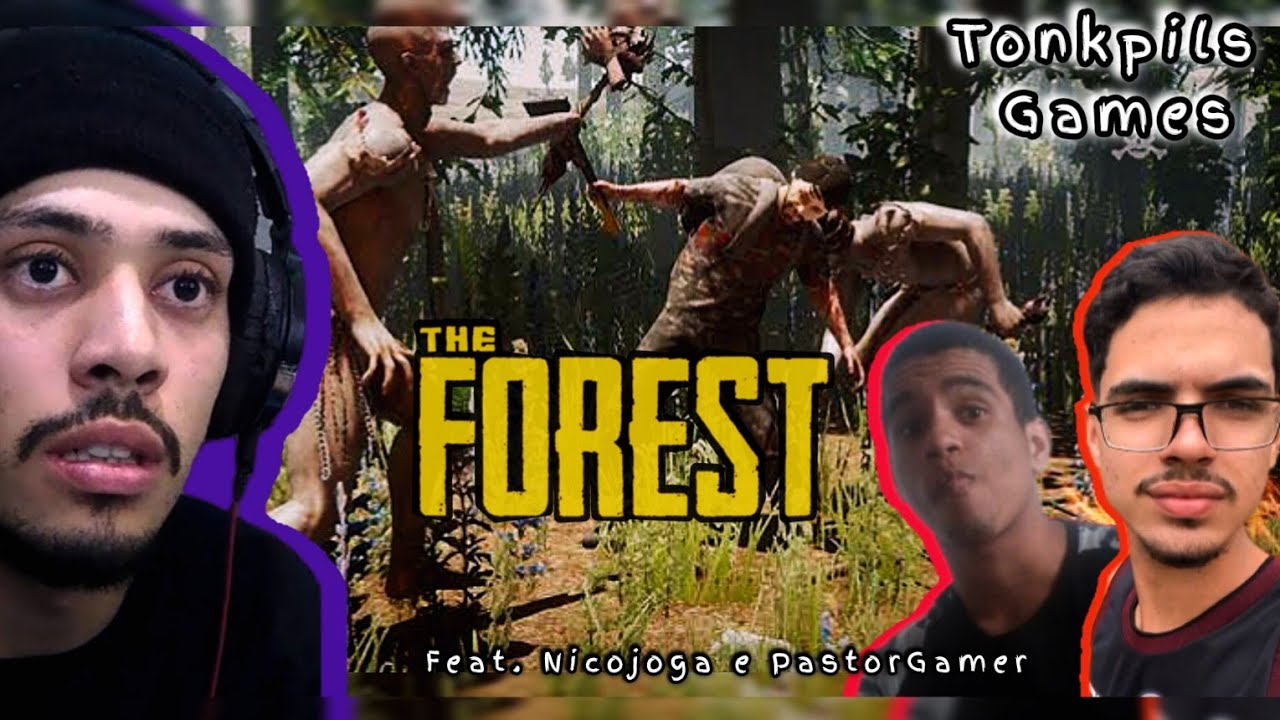 Sobrevivendo na floresta com Amigos - The Forest Com Amigos - Tudo Noob ...