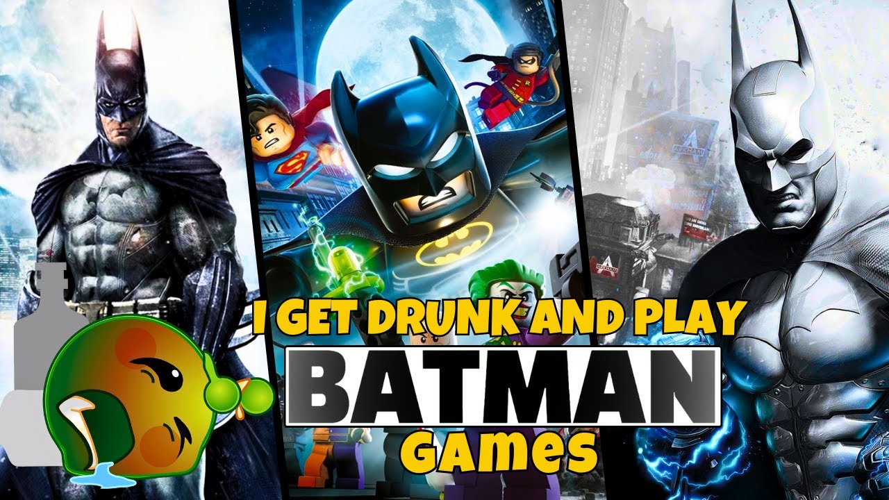 I get drunk and play Batman games - YouTube