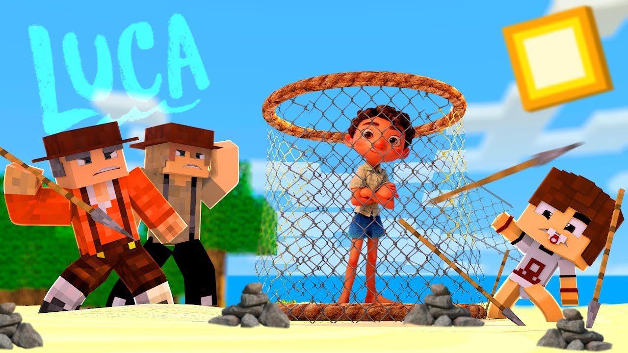 RESGATEI O LUCA DA PRISÃO - MINECRAFT - YouTube